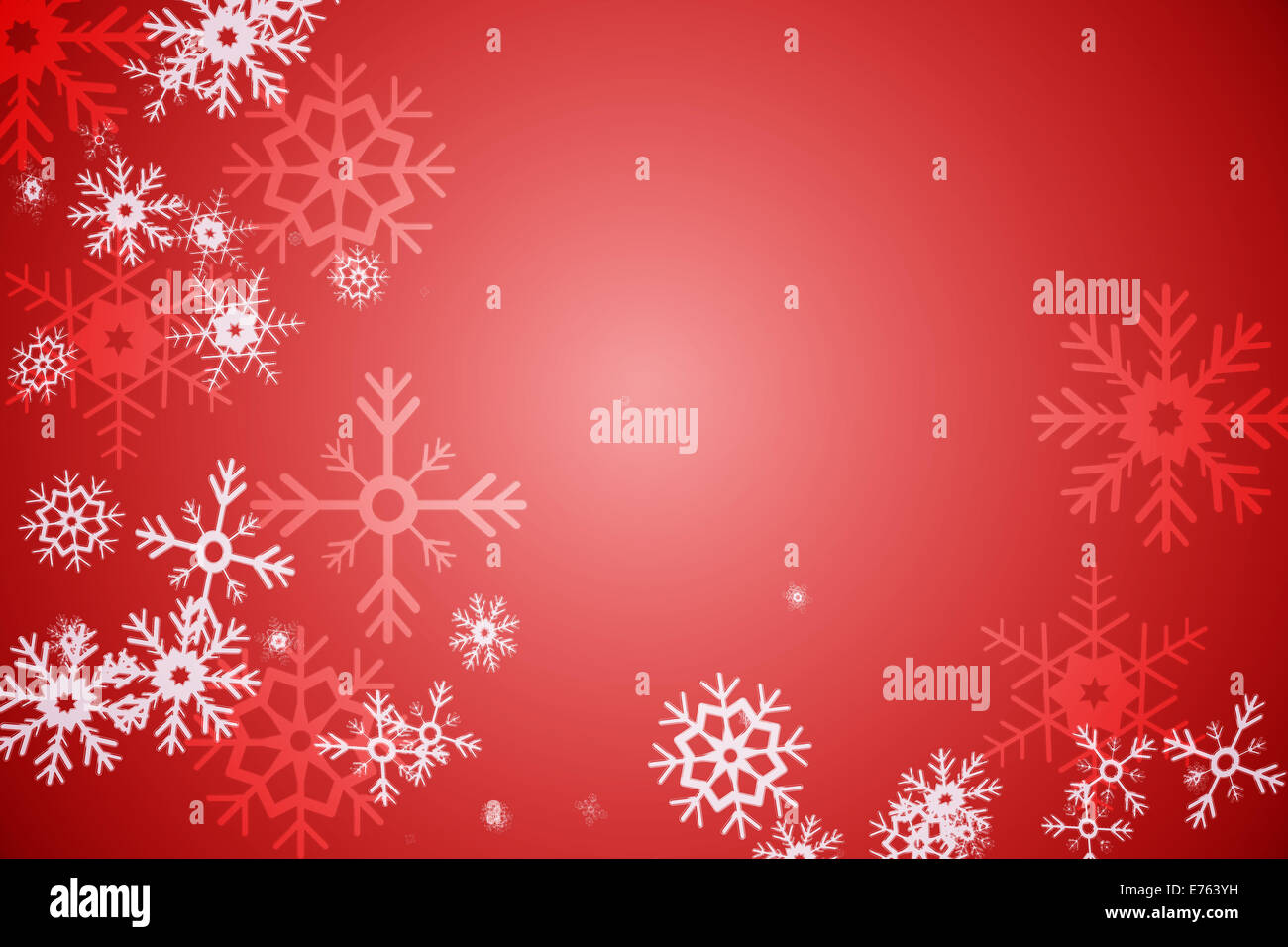 Red snow flake hi-res stock photography and images - Alamy