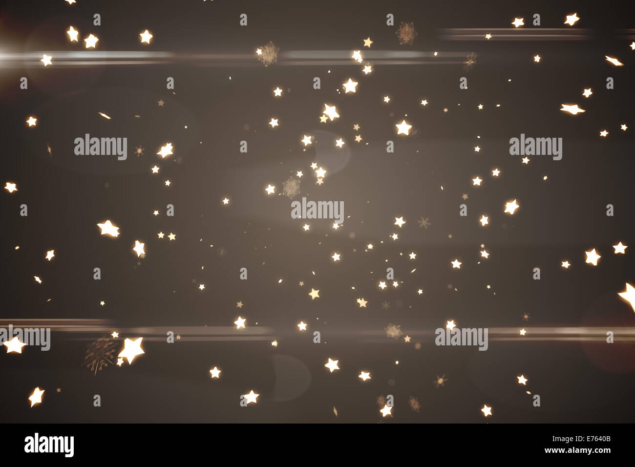 Bright star pattern on black Stock Photo - Alamy