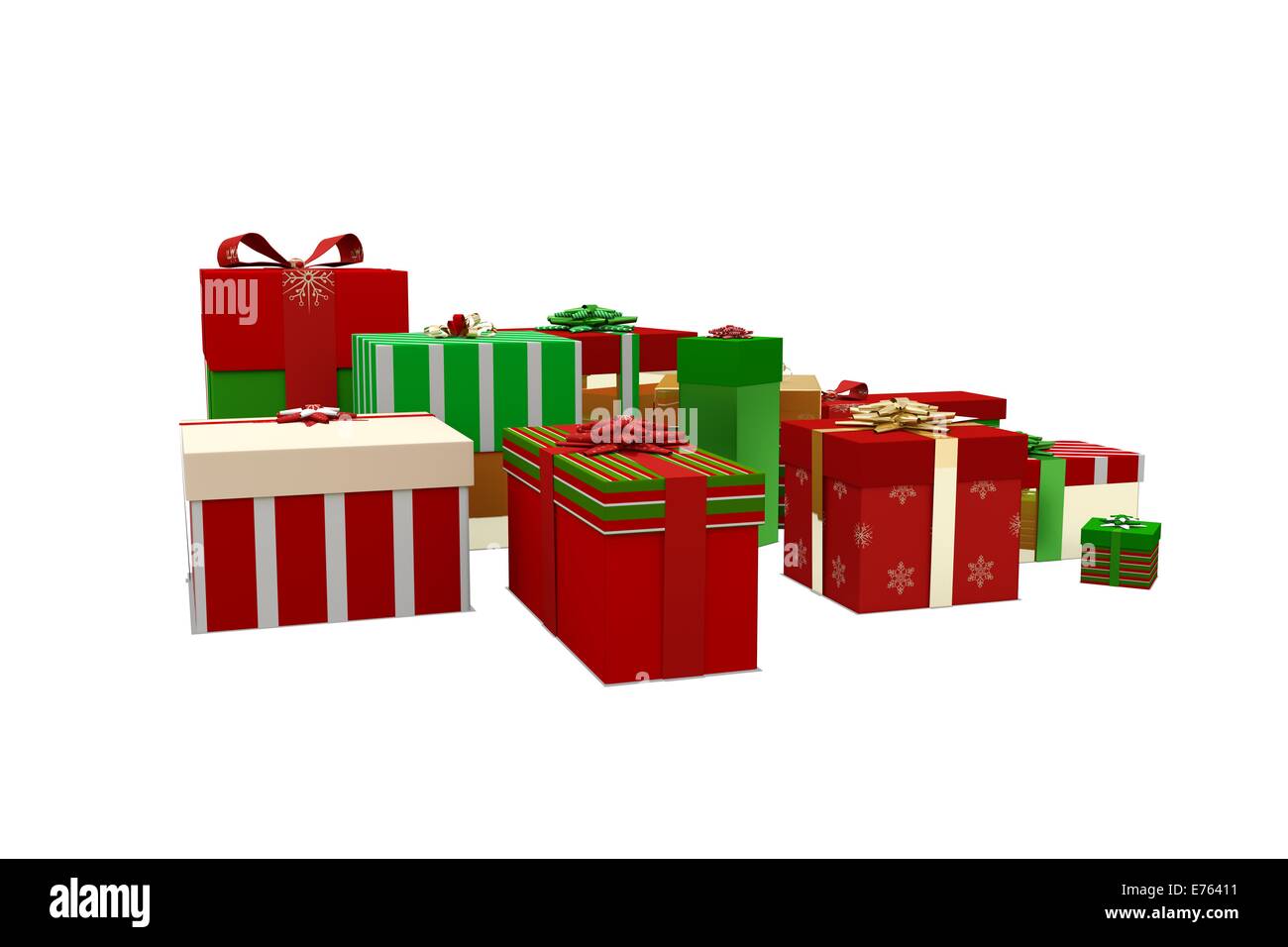 Red green and gold Cut Out Stock Images & Pictures - Alamy