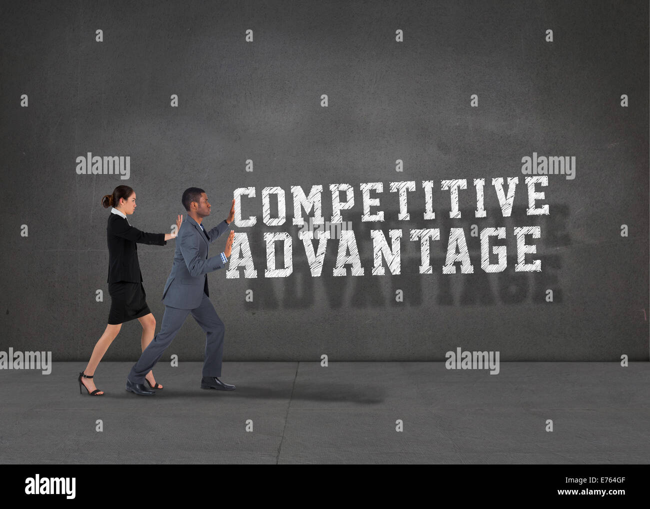 Pushing team hi-res stock photography and images - Alamy