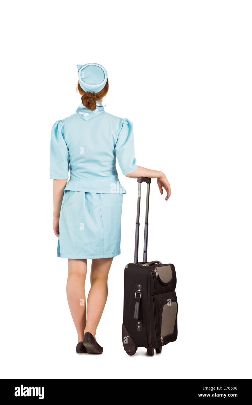 Air hostess on air flight hi-res stock photography and images - Alamy