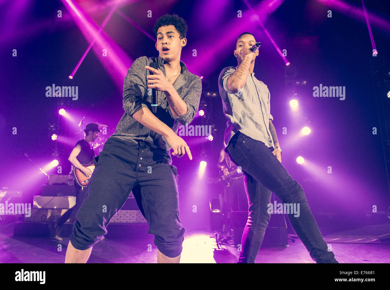 Hip hop duo Rizzle Kicks perform live at Hammersmith Apollo Featuring ...