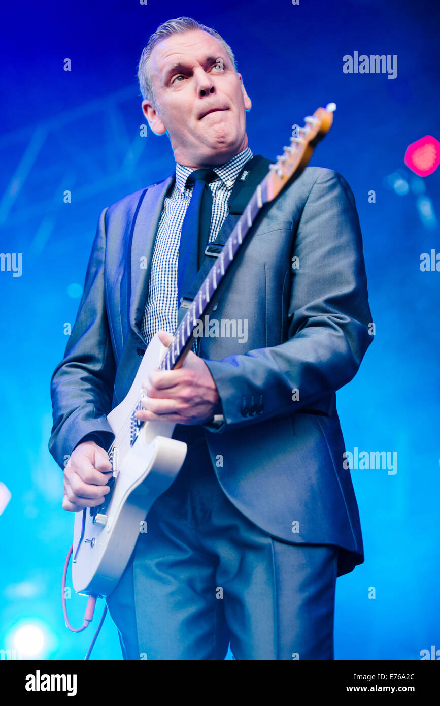 Anthony Harty of The Selecter playing at Bazant Pohoda festival ...