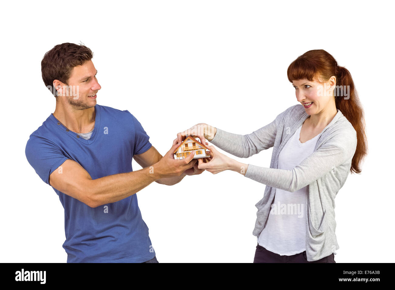 Moving house couple Cut Out Stock Images & Pictures - Alamy