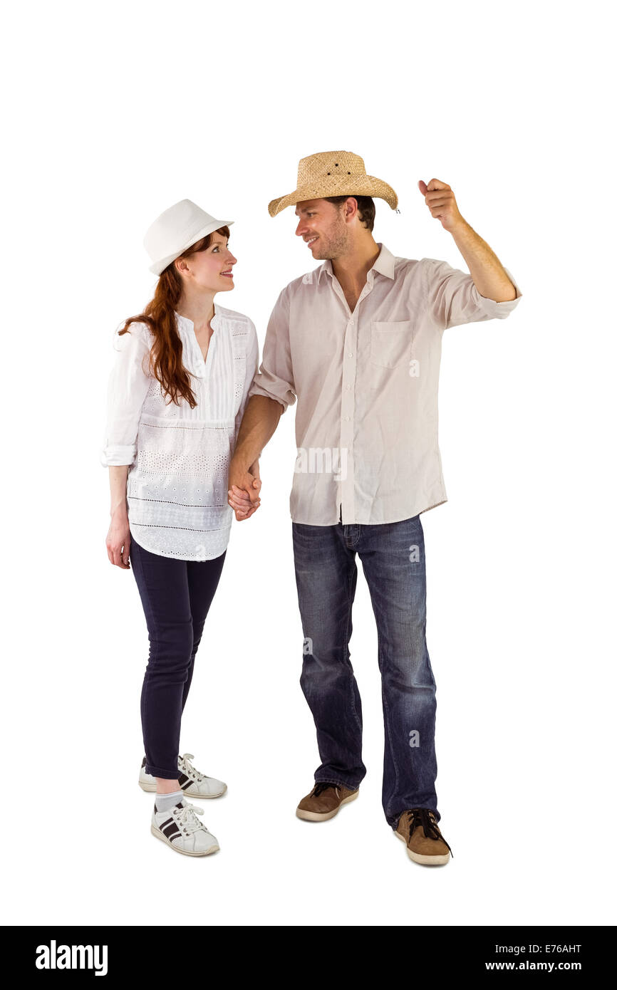 Wearing red hats hi-res stock photography and images - Alamy