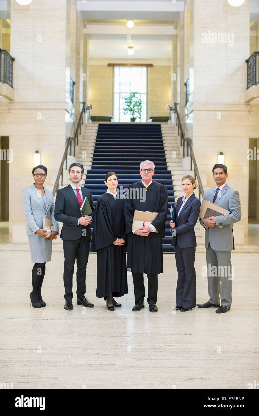 Female judge standing in court hi-res stock photography and images - Alamy