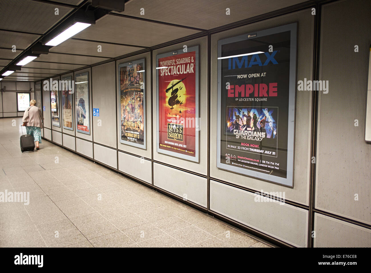 London - Advertising hoarding or adshells around the Westminster ...