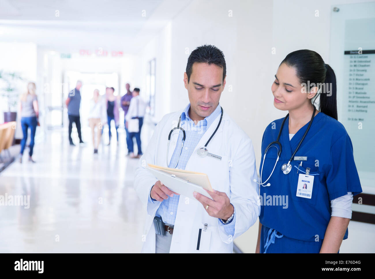 Mature general practitioner two medical hi-res stock photography and ...