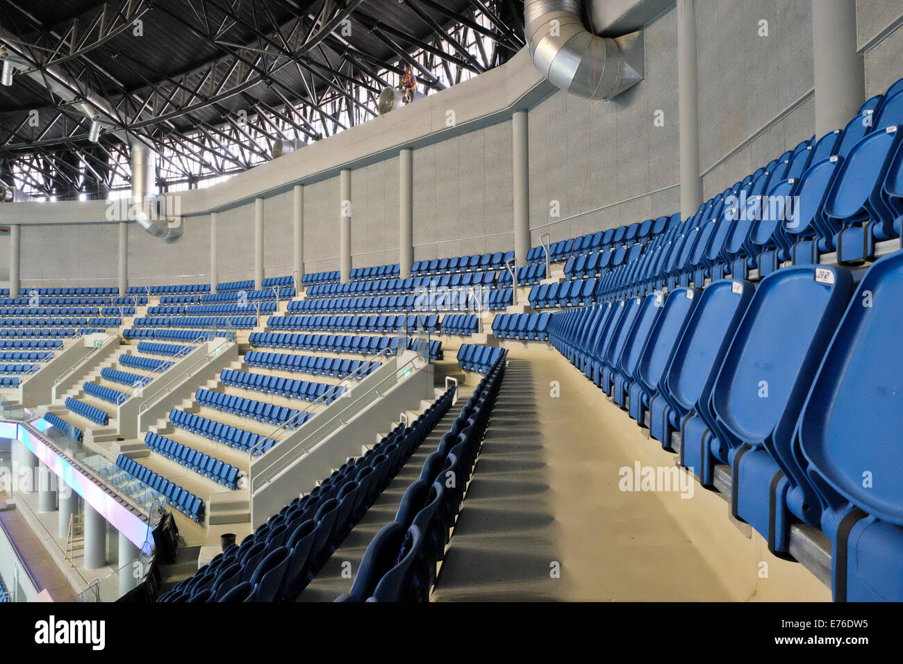 Jerusalem. 8th September, 2014. A few days before opening to the public ...