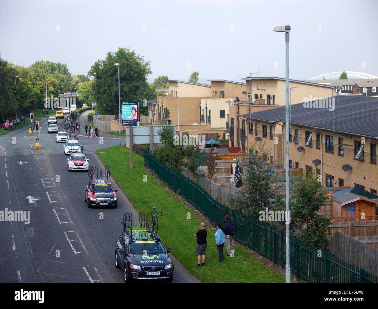 Runcorn, Halton, Cheshire, UK. 8th September, 2014. Stage 2 of the Tour ...
