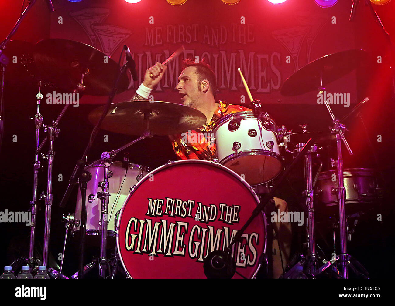 Me First and the Gimme Gimmes performing live on stage at the Liverpool ...