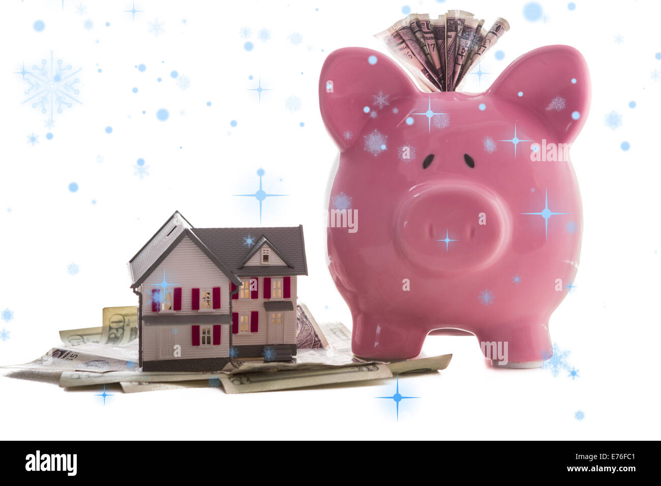 Winter snow no people Cut Out Stock Images & Pictures - Alamy