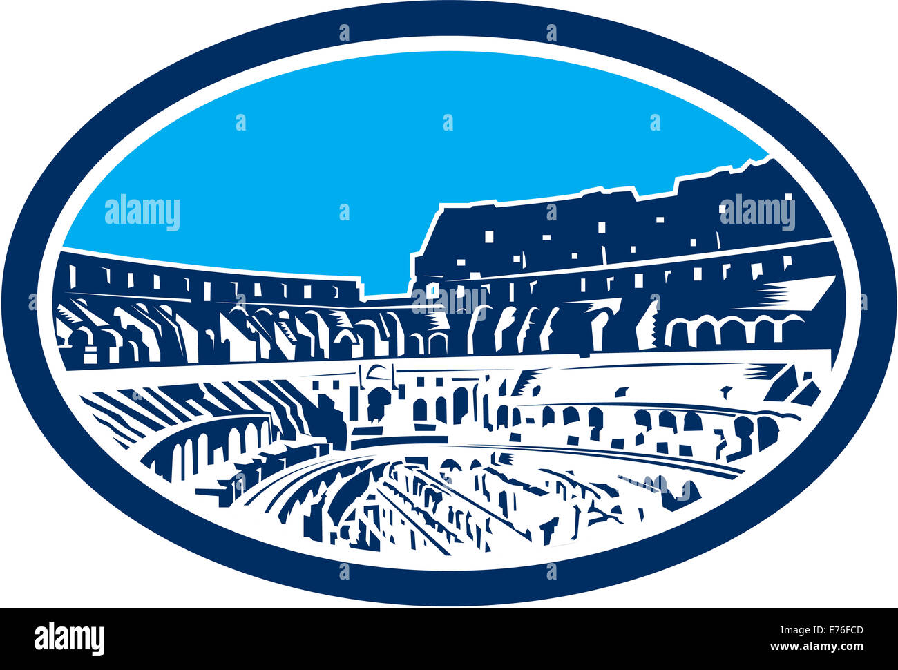 Amphitheatre illustration hi-res stock photography and images - Alamy