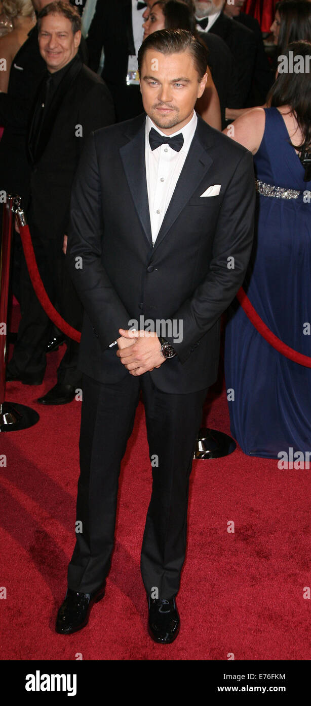Leonardo dicaprio red carpet event hi-res stock photography and images ...