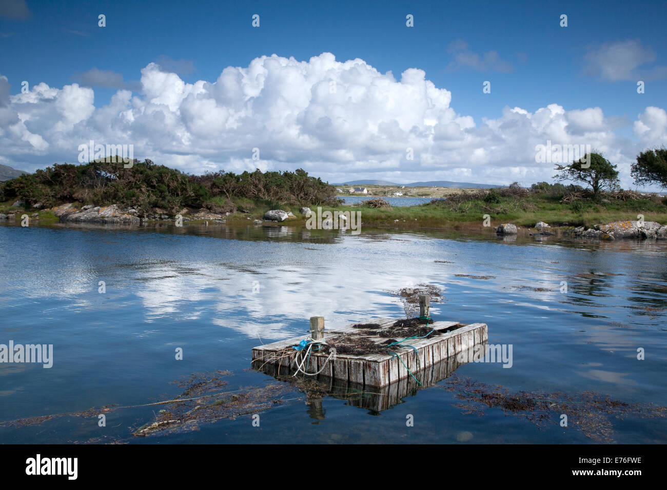 Roundstone Bog Estuary, Connemara, County Galway, Ireland Stock Photo ...