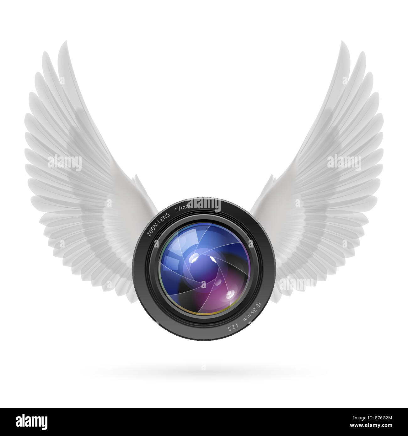 Camera With Wings Logo