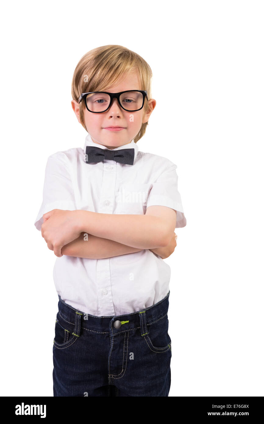 Boy wearing bow tie hi-res stock photography and images - Alamy