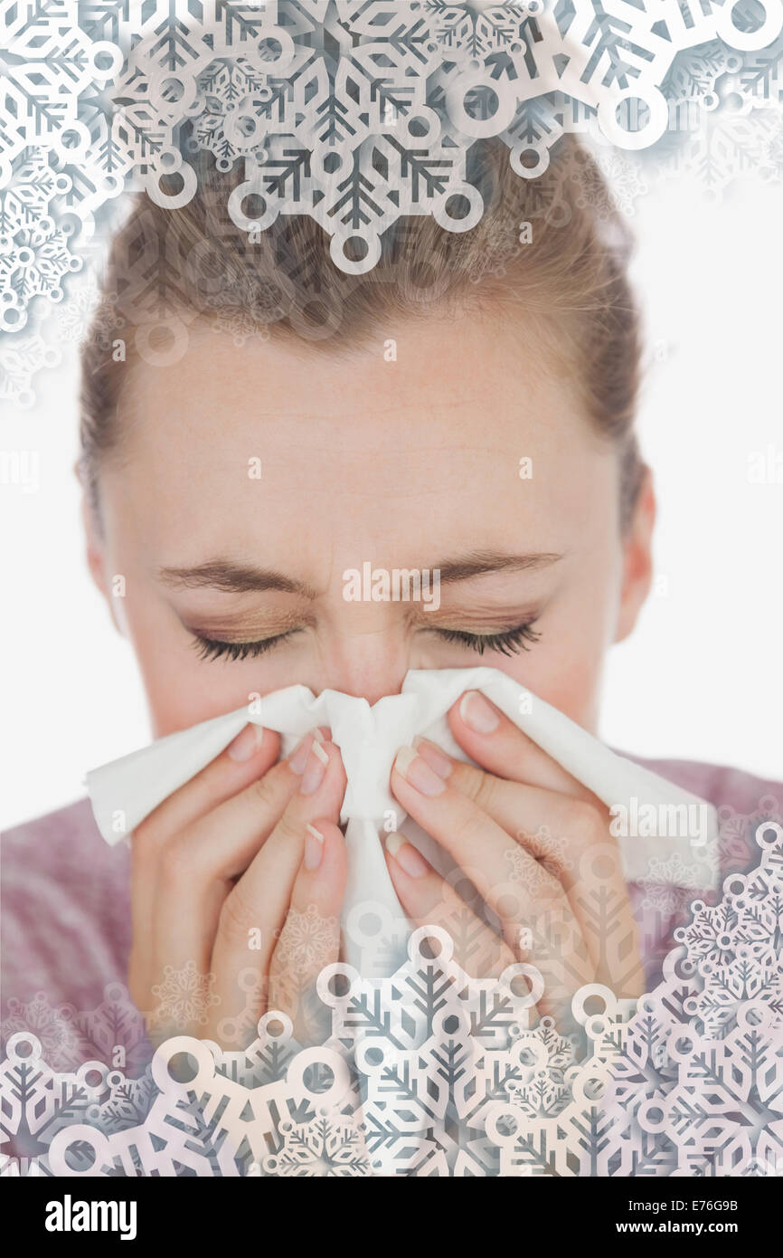 Blowing nose hi-res stock photography and images - Alamy