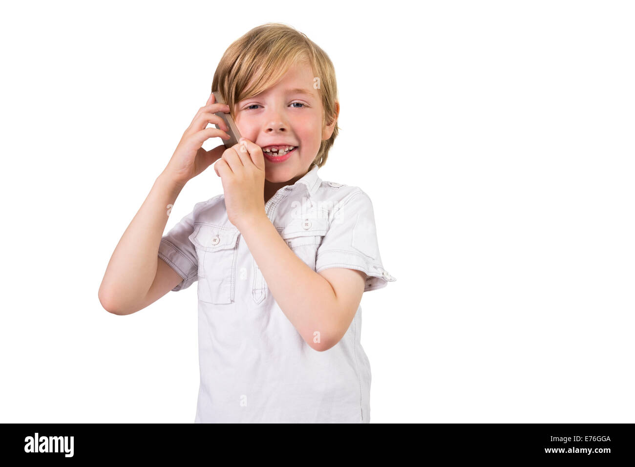 Student making a phone call Stock Photo - Alamy