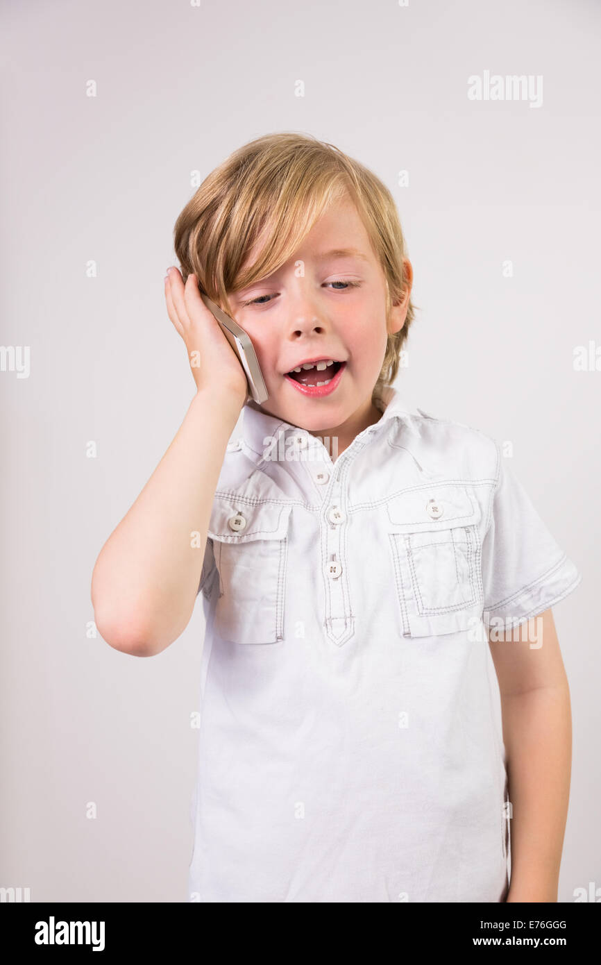 Talking white background student hi-res stock photography and images ...