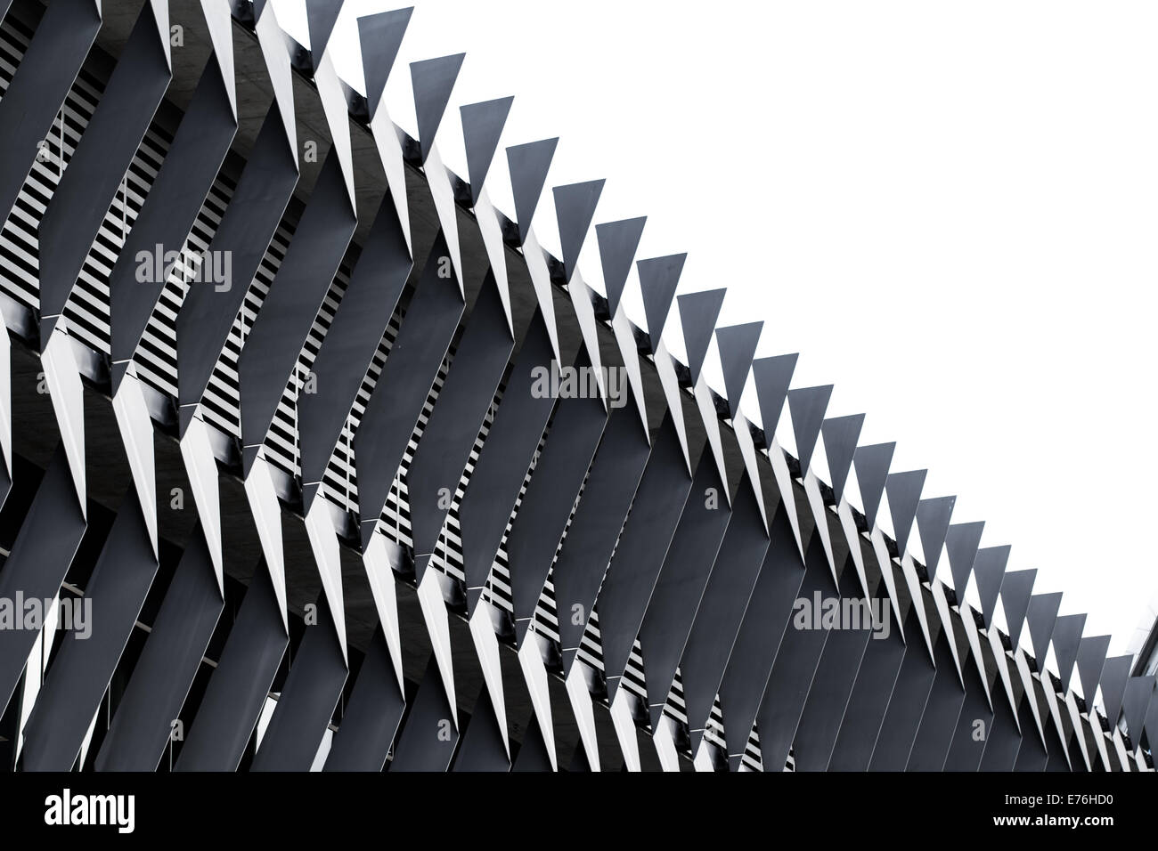 window shades on the ABC building at Southbank Brisbane Stock Photo - Alamy
