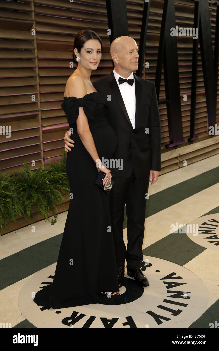 2014 Vanity Fair Oscar Party held at Sunset Tower in West Hollywood ...