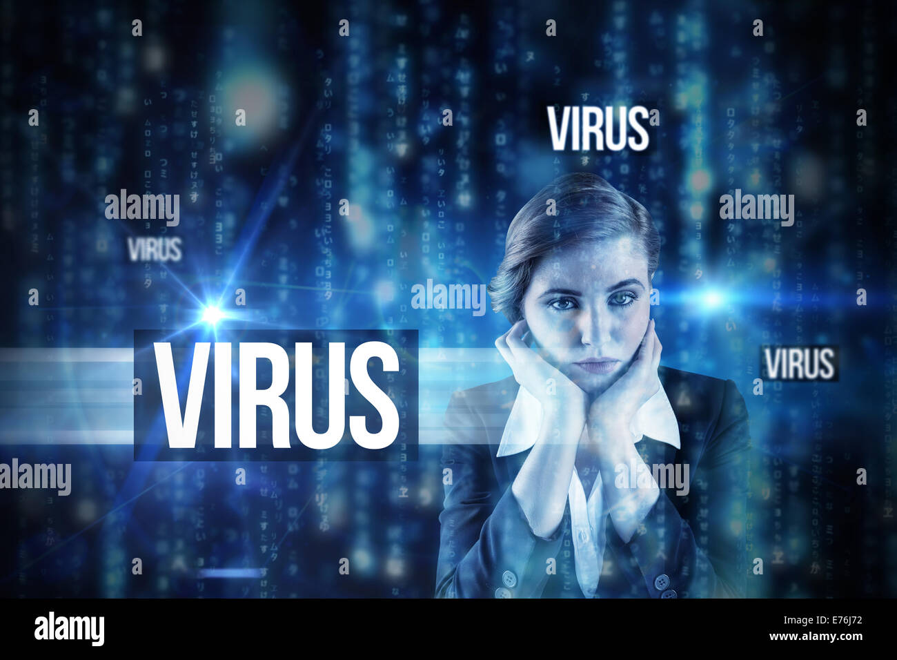 Computer virus letters hi-res stock photography and images - Alamy