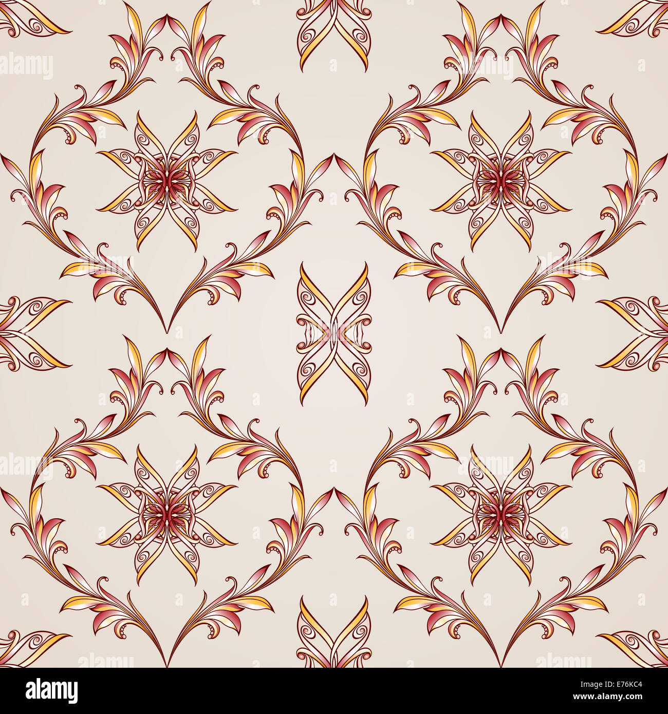 Four curved patterns. Copy. Symmetry. light background Stock Photo - Alamy