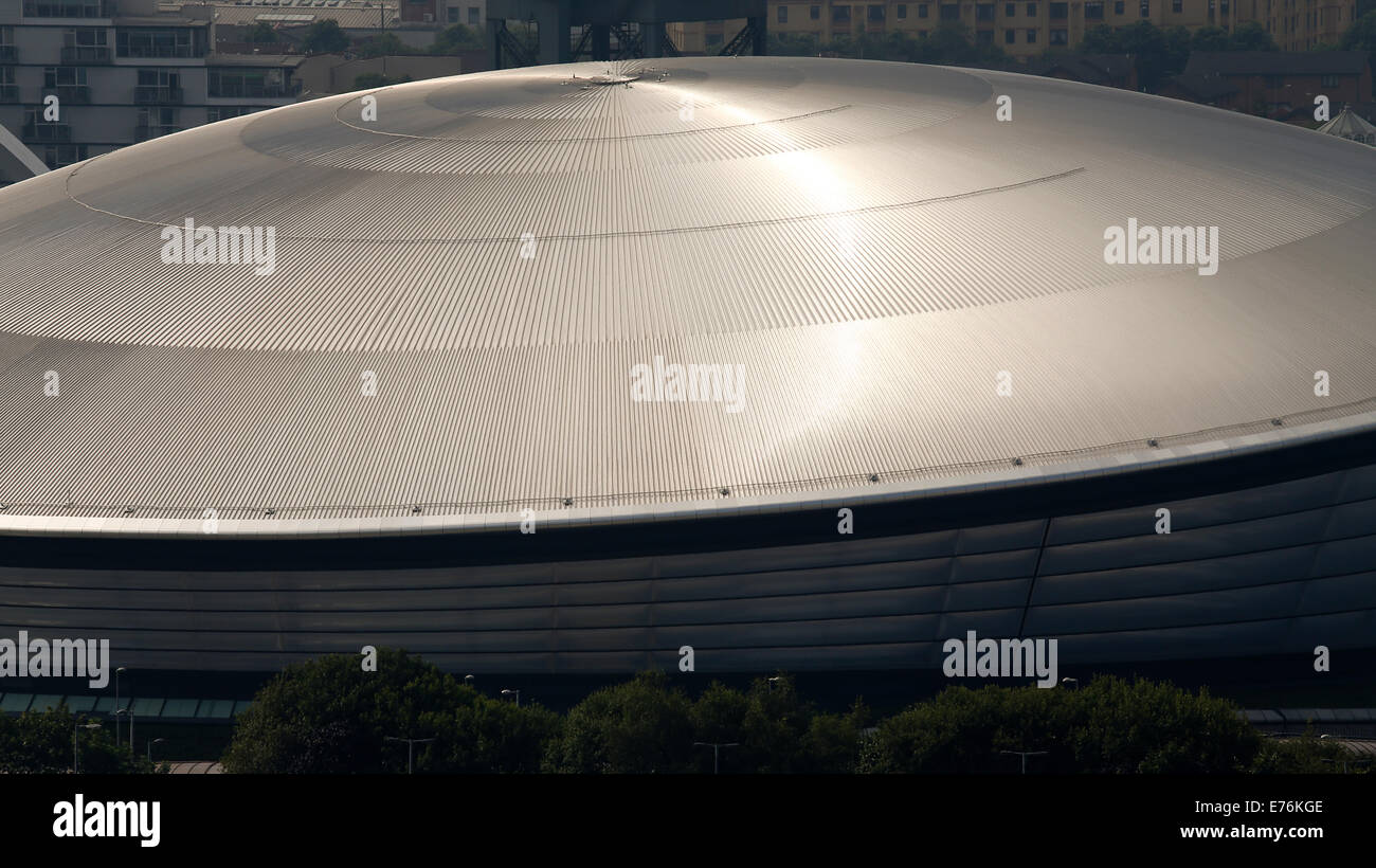 SSE Hydro from Glasgow University Stock Photo - Alamy