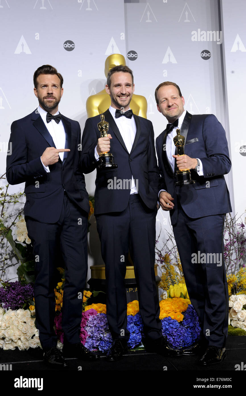 The 86th Annual Academy Awards Press Room Featuring: Anders Walter,Kim ...