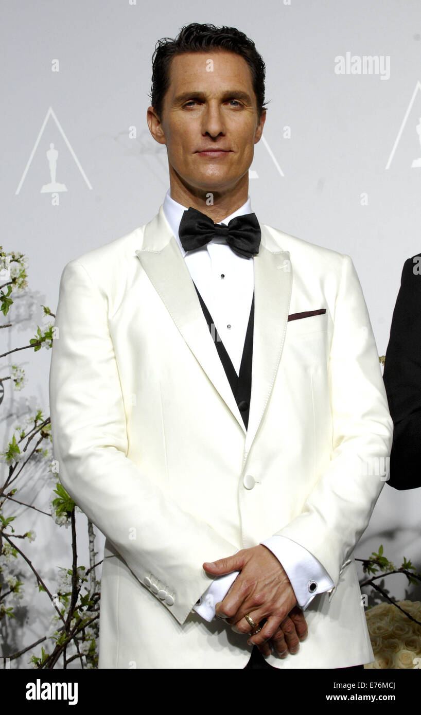 The 86th Annual Academy Awards Press Room Featuring: Matthew ...