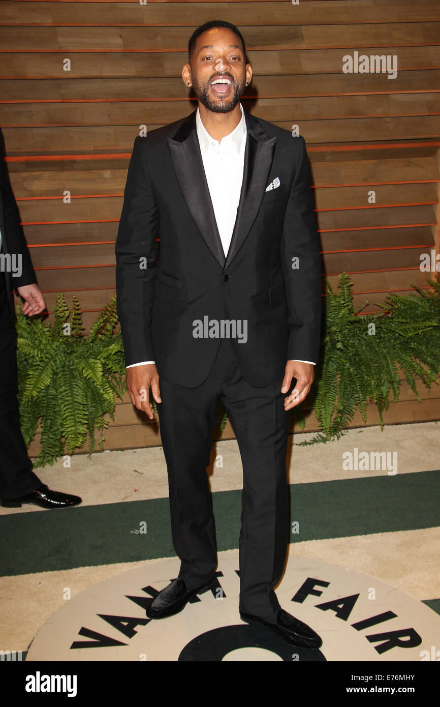 2014 Vanity Fair Oscar Party in West Hollywood Featuring: Will Smith ...
