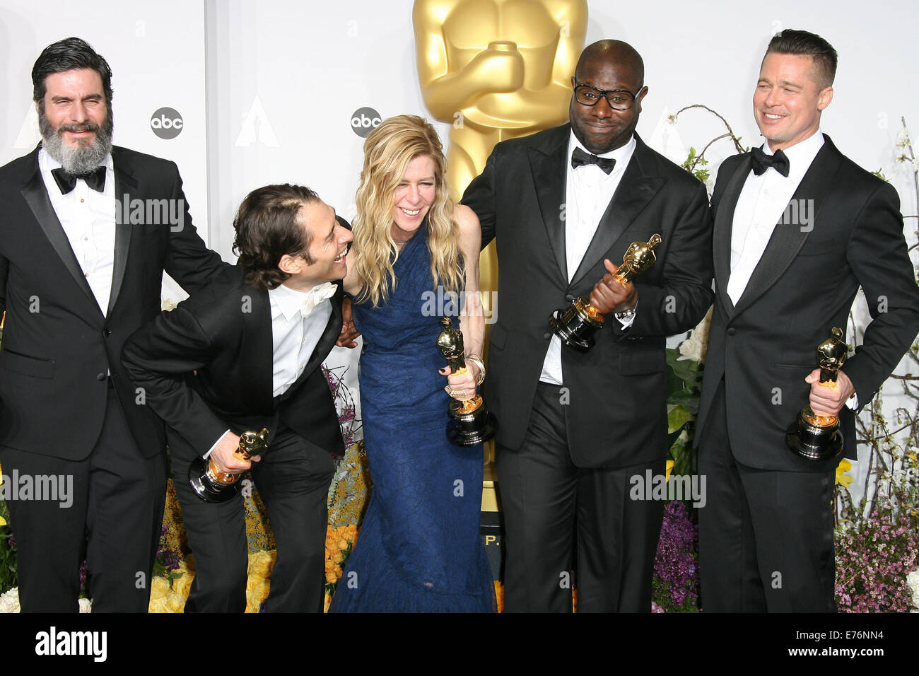 The 86th Annual Oscars held at Dolby Theatre - Press Room Featuring ...
