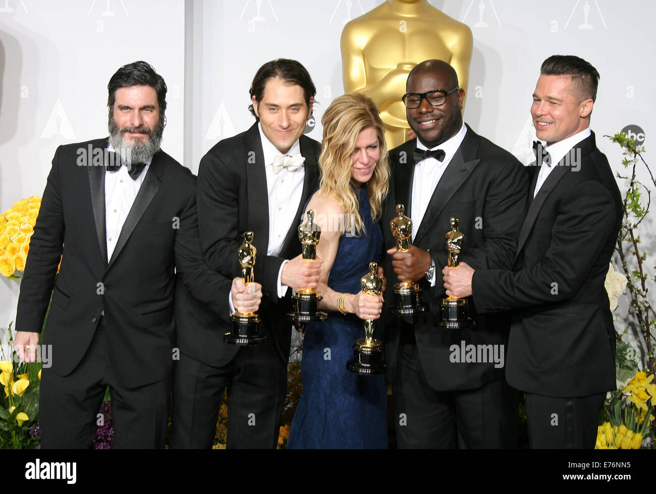 The 86th Annual Oscars held at Dolby Theatre - Press Room Featuring ...