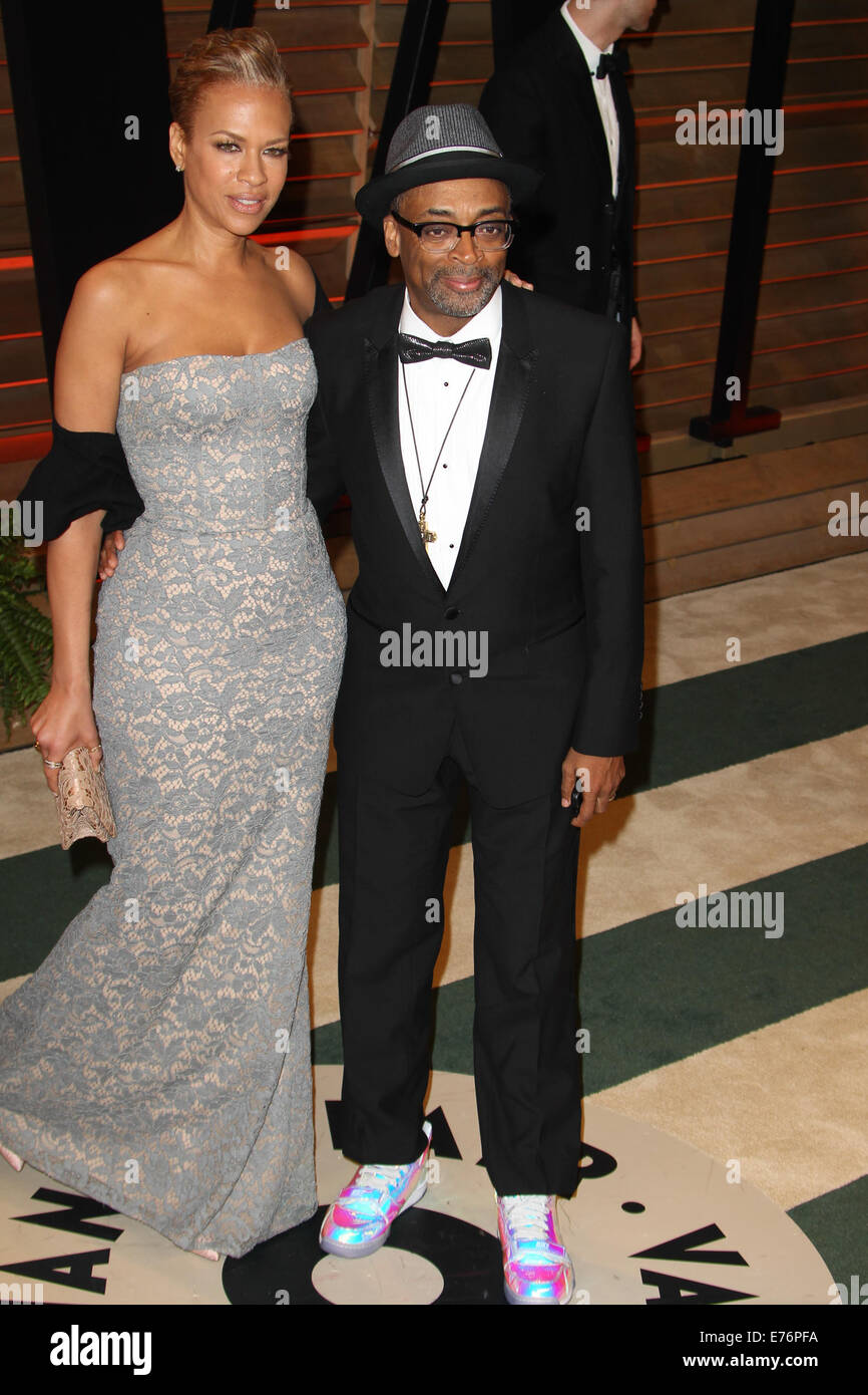 2014 Vanity Fair Oscar Party in West Hollywood Featuring: Tonya Lewis ...
