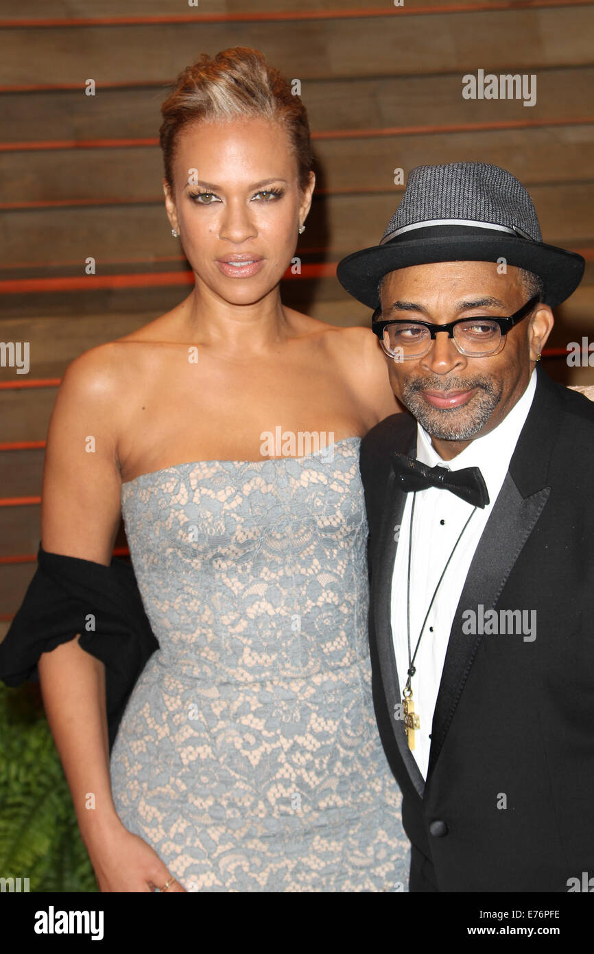 2014 Vanity Fair Oscar Party in West Hollywood Featuring: Tonya Lewis ...