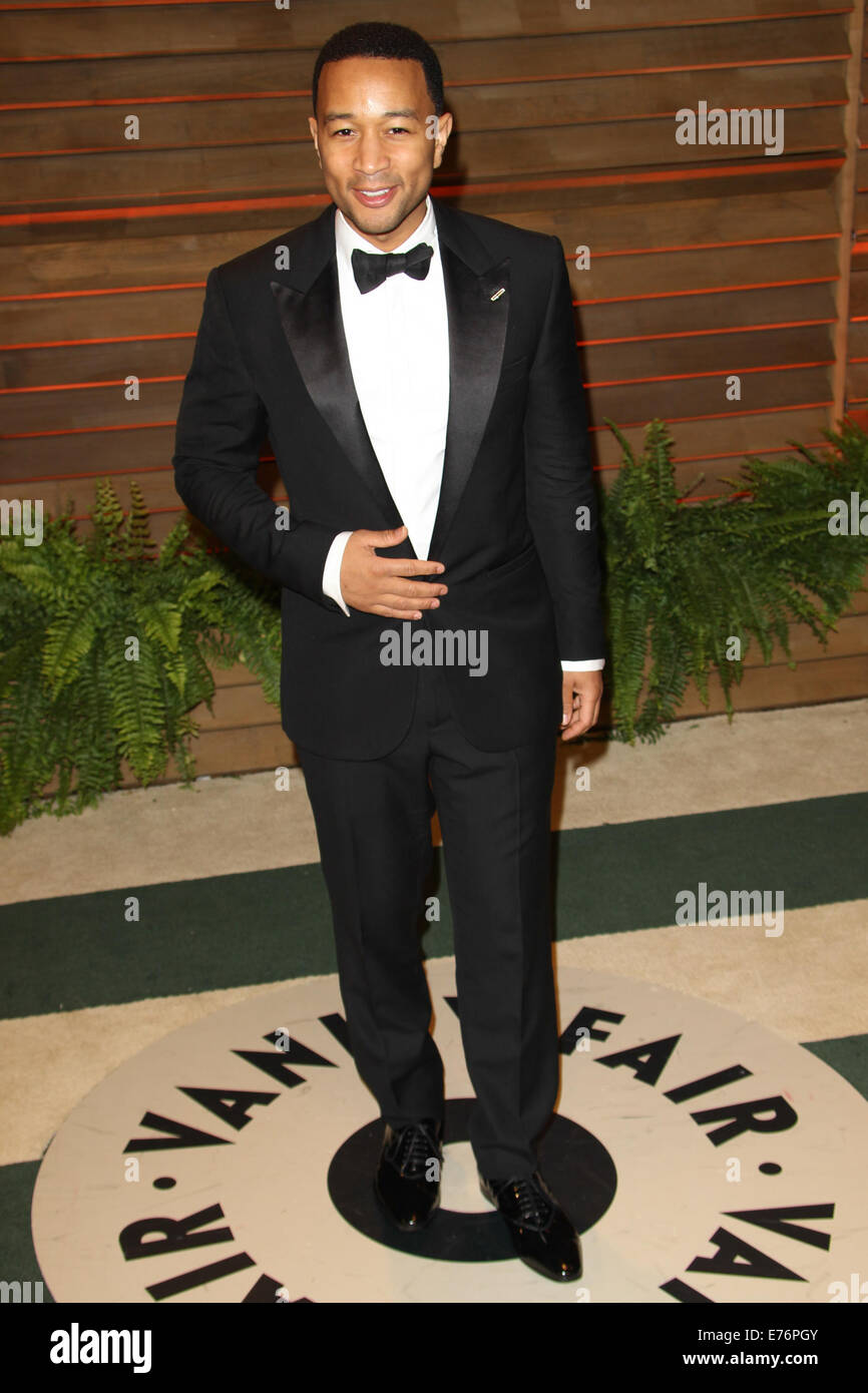 2014 Vanity Fair Oscar Party in West Hollywood Featuring: John Legend ...