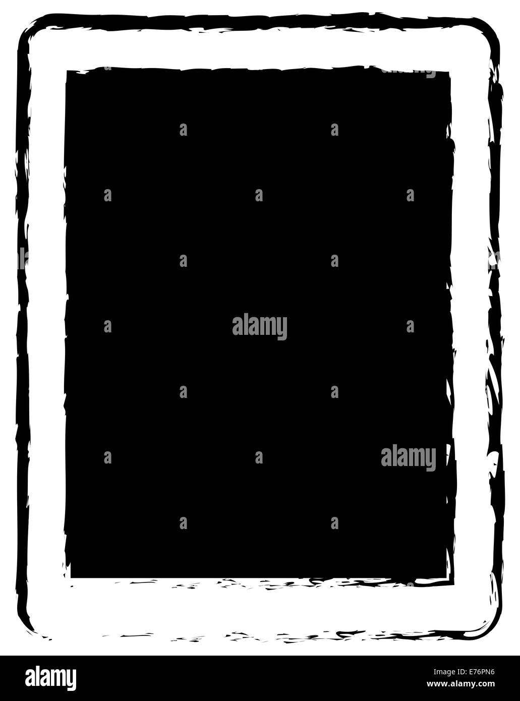 Modern Tablet Doodle Chalk Drawing Stock Photo - Alamy