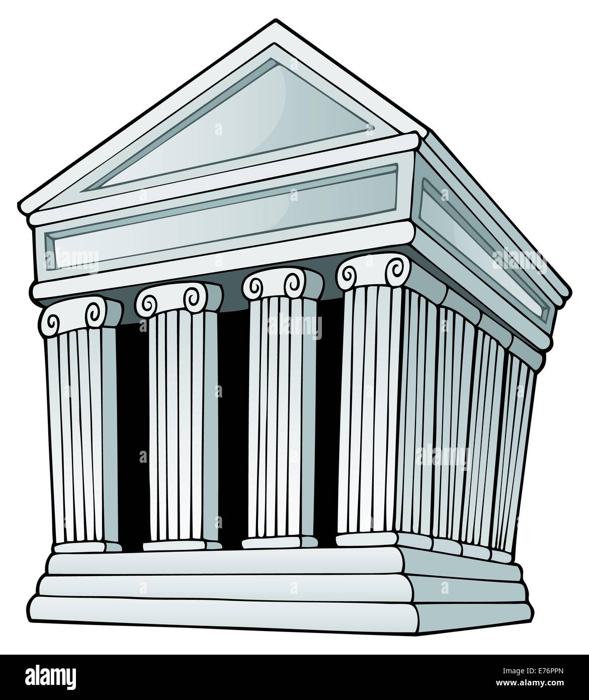 Greek theme image 1 - picture illustration Stock Photo - Alamy