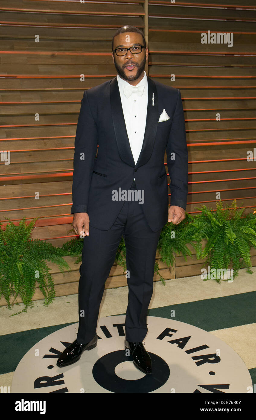 Vanity Fair Oscar Party - Arrivals Featuring: Tyler Perry Where: Los ...