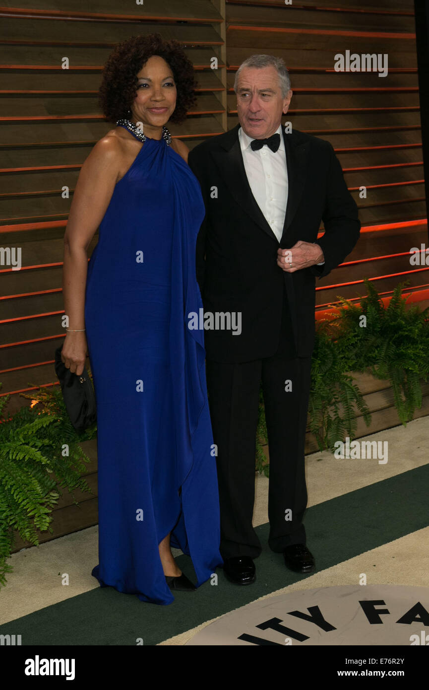 Vanity Fair Oscar Party - Arrivals Featuring: Grace Hightower,Robert De ...