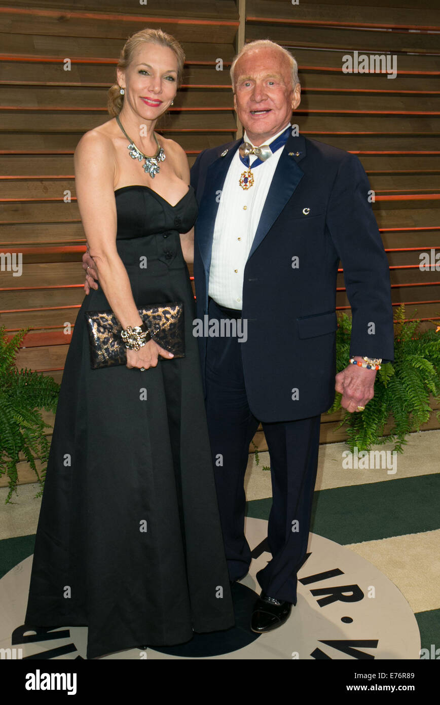 Vanity Fair Oscar Party - Arrivals Featuring: Buzz Aldrin Where: Los ...
