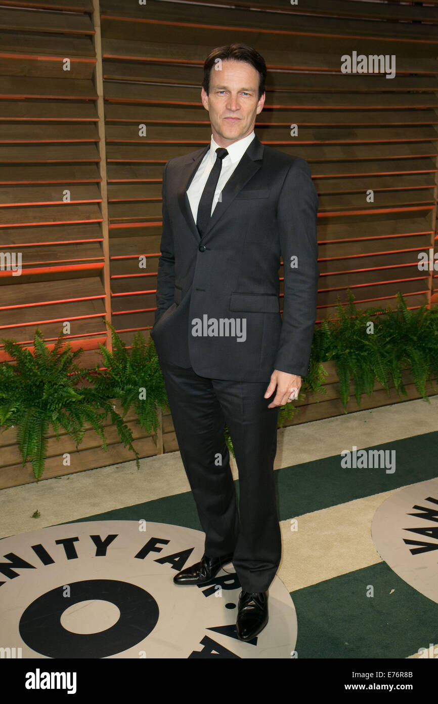 Vanity Fair Oscar Party - Arrivals Featuring: Stephen Moyer Where: Los ...