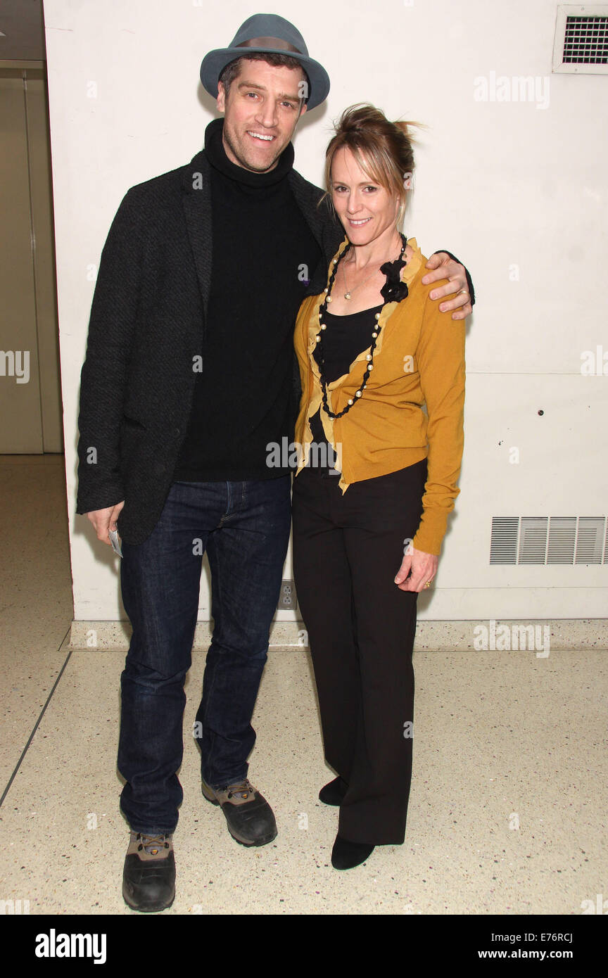 Opening night of the play 'Stage Kiss' at Playwrights Horizons Theatre ...