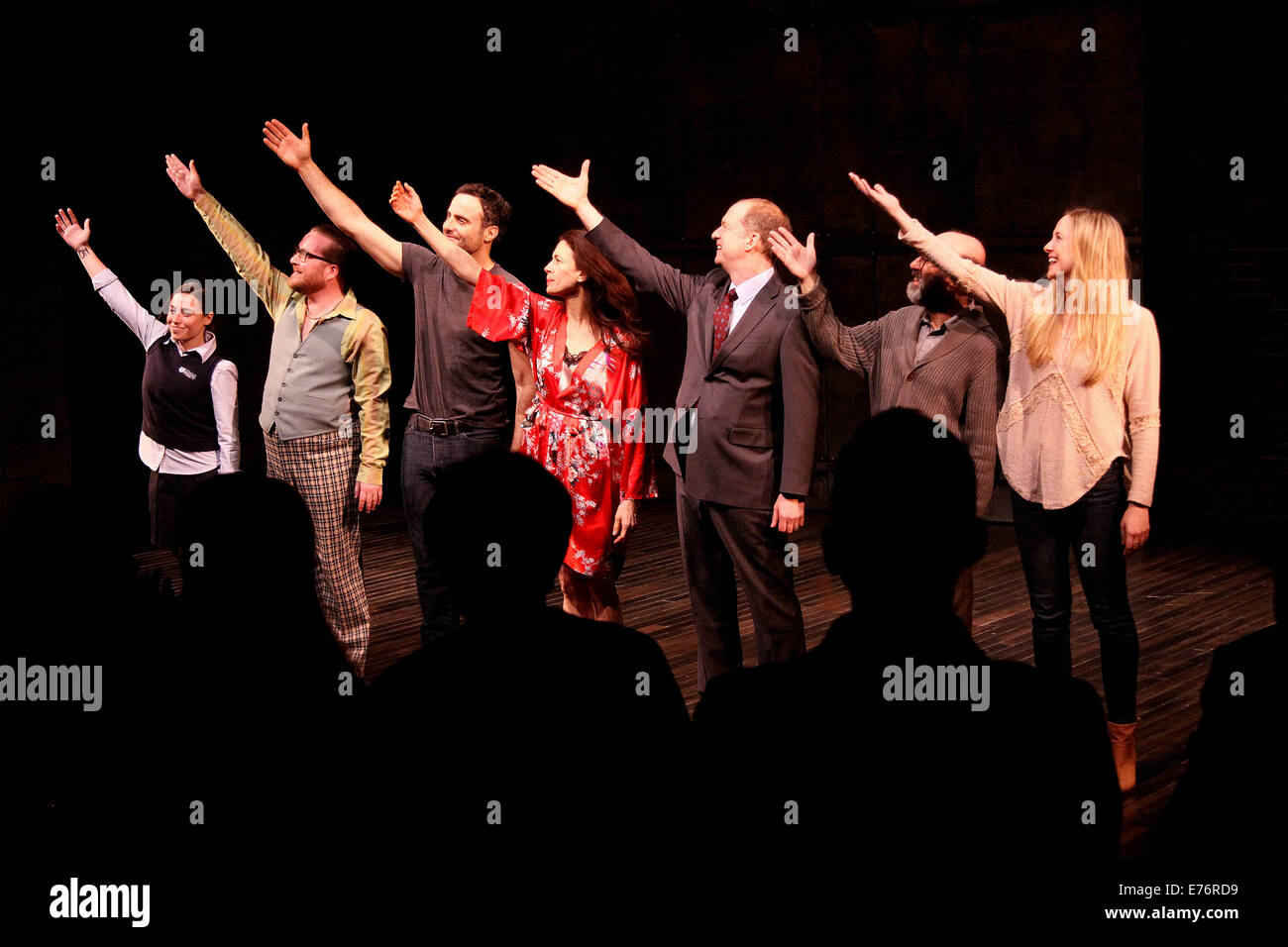 Opening night of the play 'Stage Kiss' at Playwrights Horizons Theatre ...