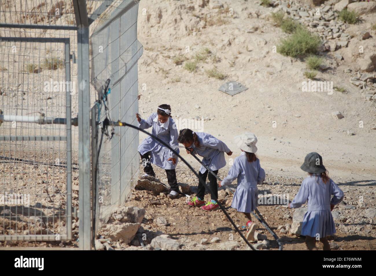 Jericho West Bank Palestinian Territory 8th Sep 2014 Palestinian