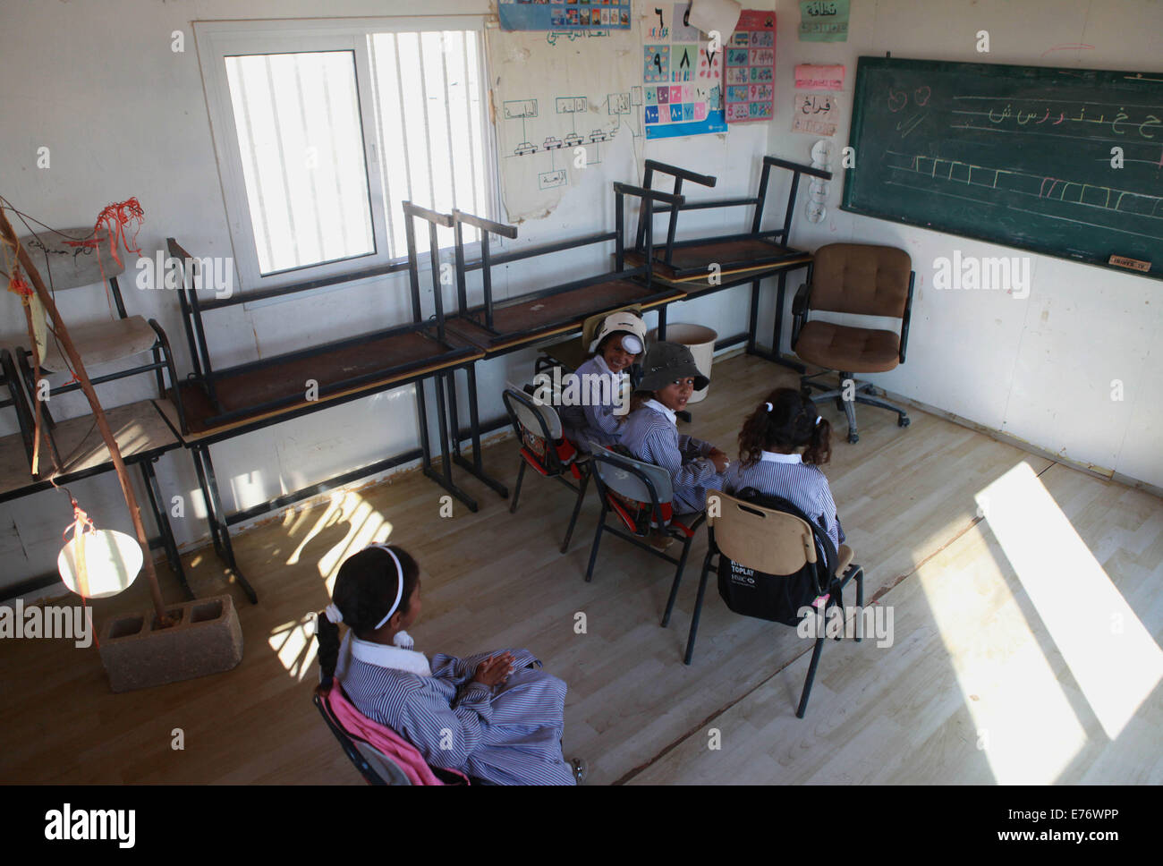 Jericho, West Bank, Palestinian Territory. 8th Sep, 2014. Palestinian ...
