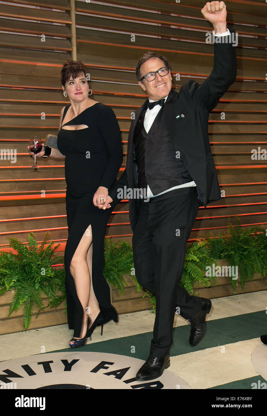 Celebrities attend 2014 Vanity Fair Oscar Party at Sunset Plaza ...