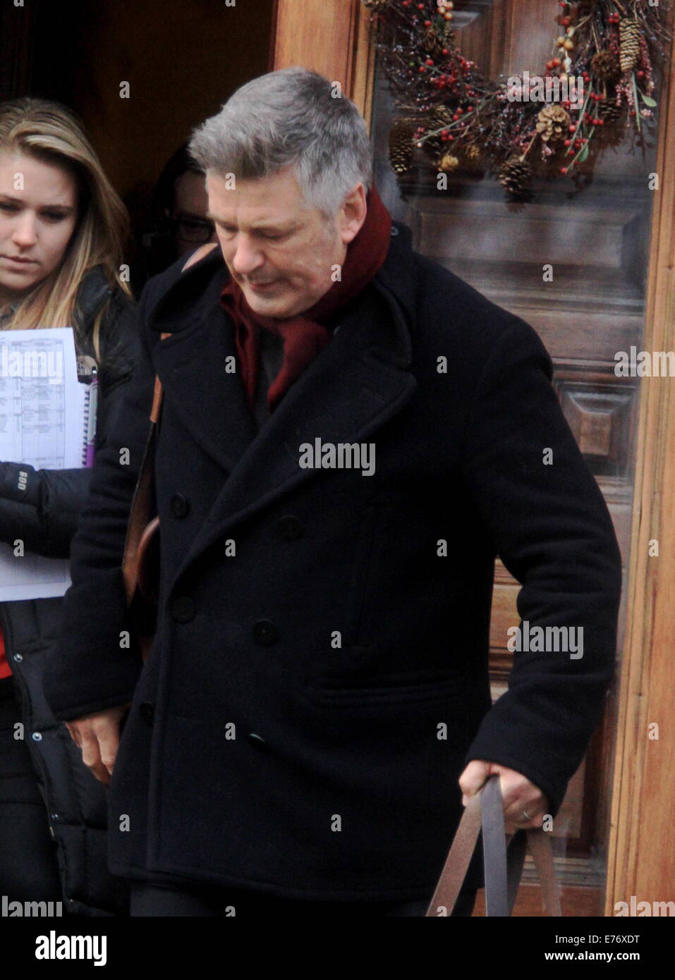 Alec Baldwin is spotted filming while on the set of ''Still Alice ...