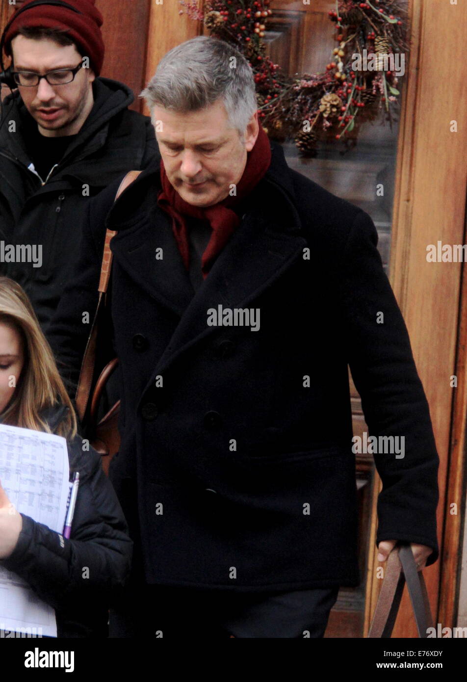 Alec Baldwin is spotted filming while on the set of ''Still Alice ...